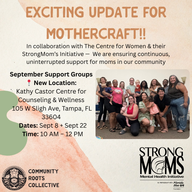 MotherCraft W/ The Kathy Castor Centre for Counseling and Wellness ...